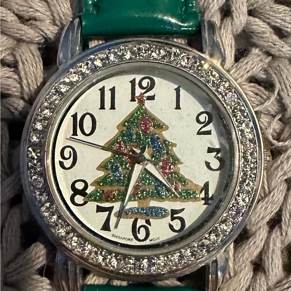Kim Rogers | Accessories | Kim Rogers Christmas Tree Watch | Poshmark